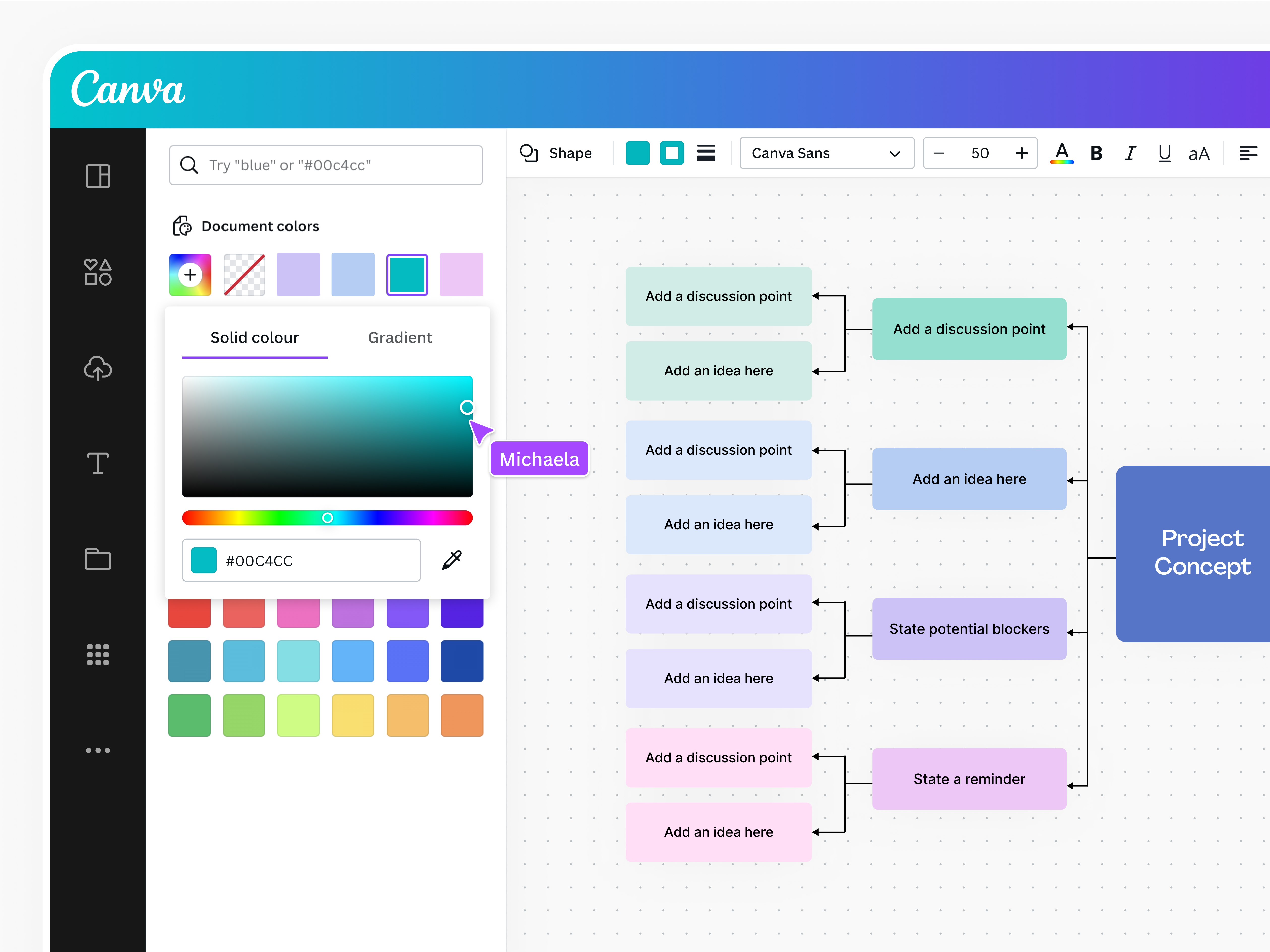 Create a Concept Map (How-to, Examples, Tips) | Canva