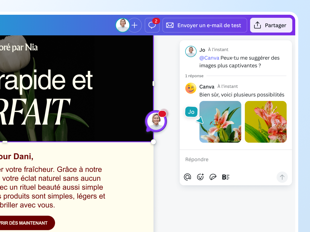 Créateur d’e-mail : créez de superbes newsletters gratuitement | Canva