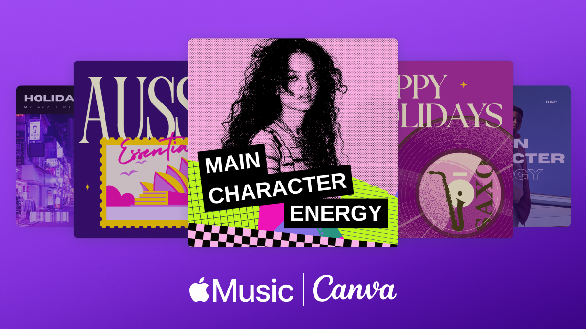 Desafio Canva x Apple Music – Crie uma capa de playlist