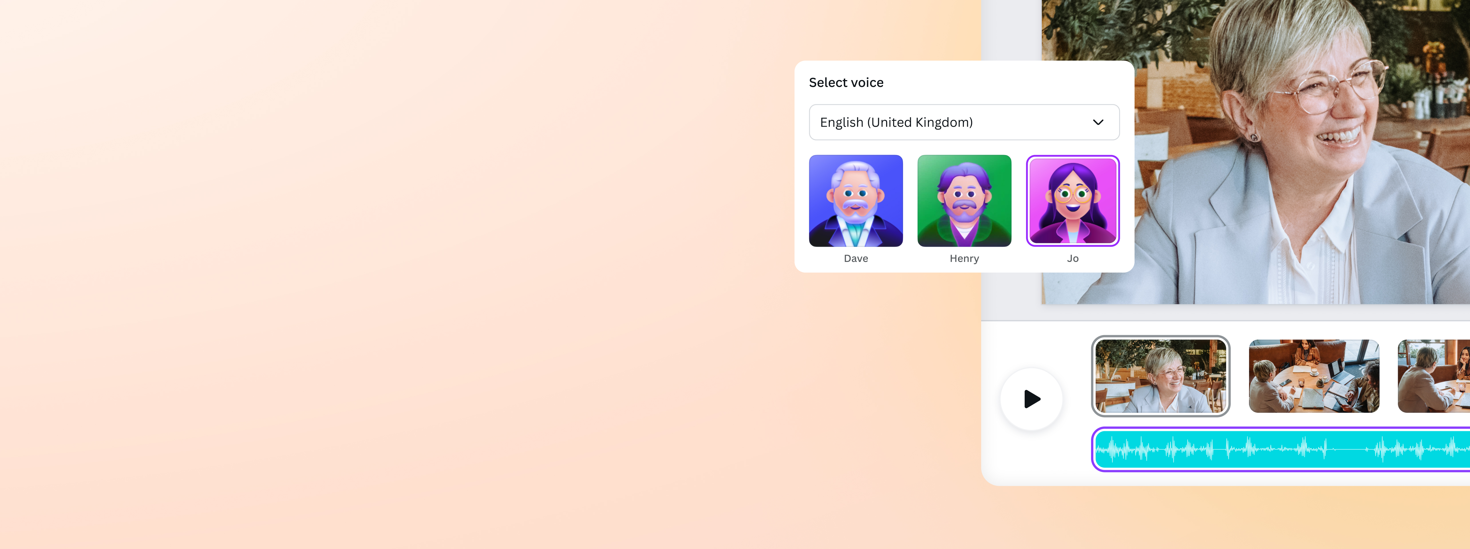 British Accent Generator: Make AI voiceovers online | Canva
