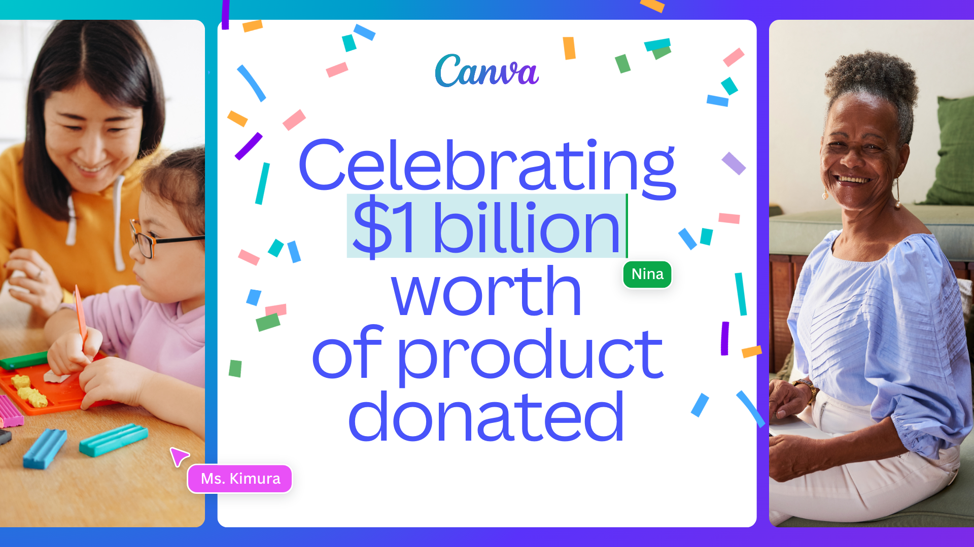 Celebrating $1 billion of product donated to social impact