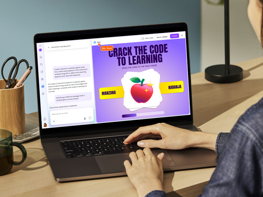 Word Search Maker: Create word searches with AI | Canva Code