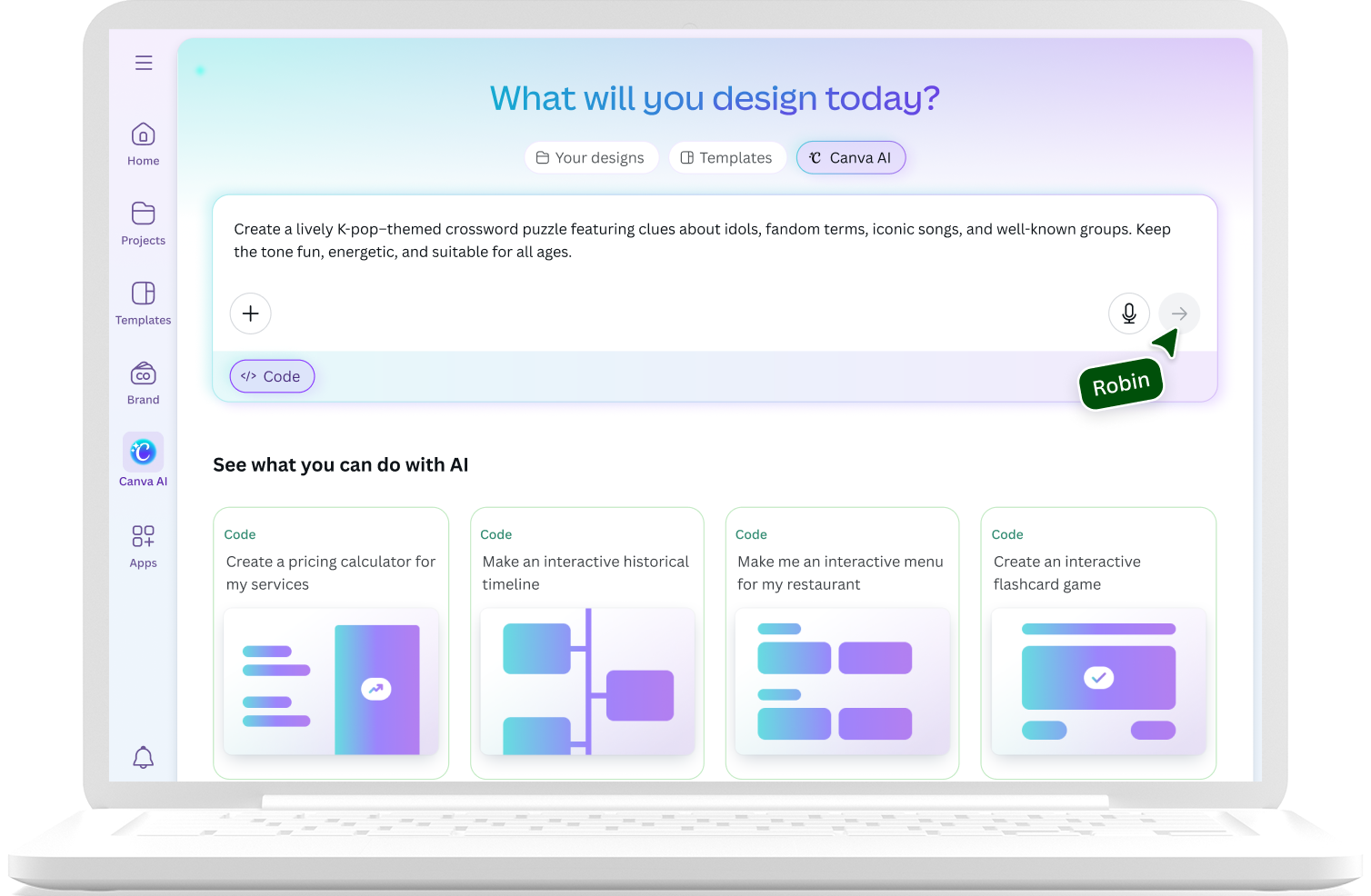 Word Cloud Generator: Create word clouds with AI | Canva Code