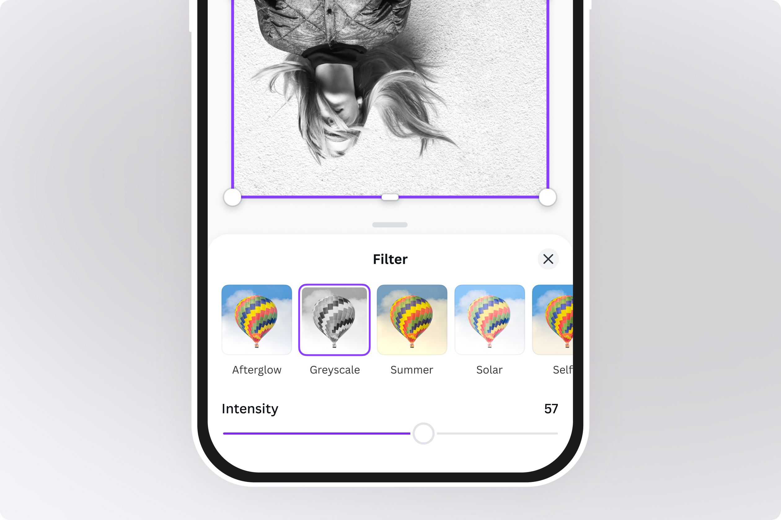 Passer une image en niveaux de gris en ligne gratuitement | Canva