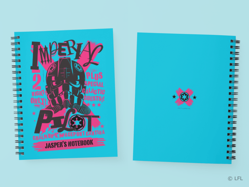 Editable and printable Star Wars notebook templates | Canva