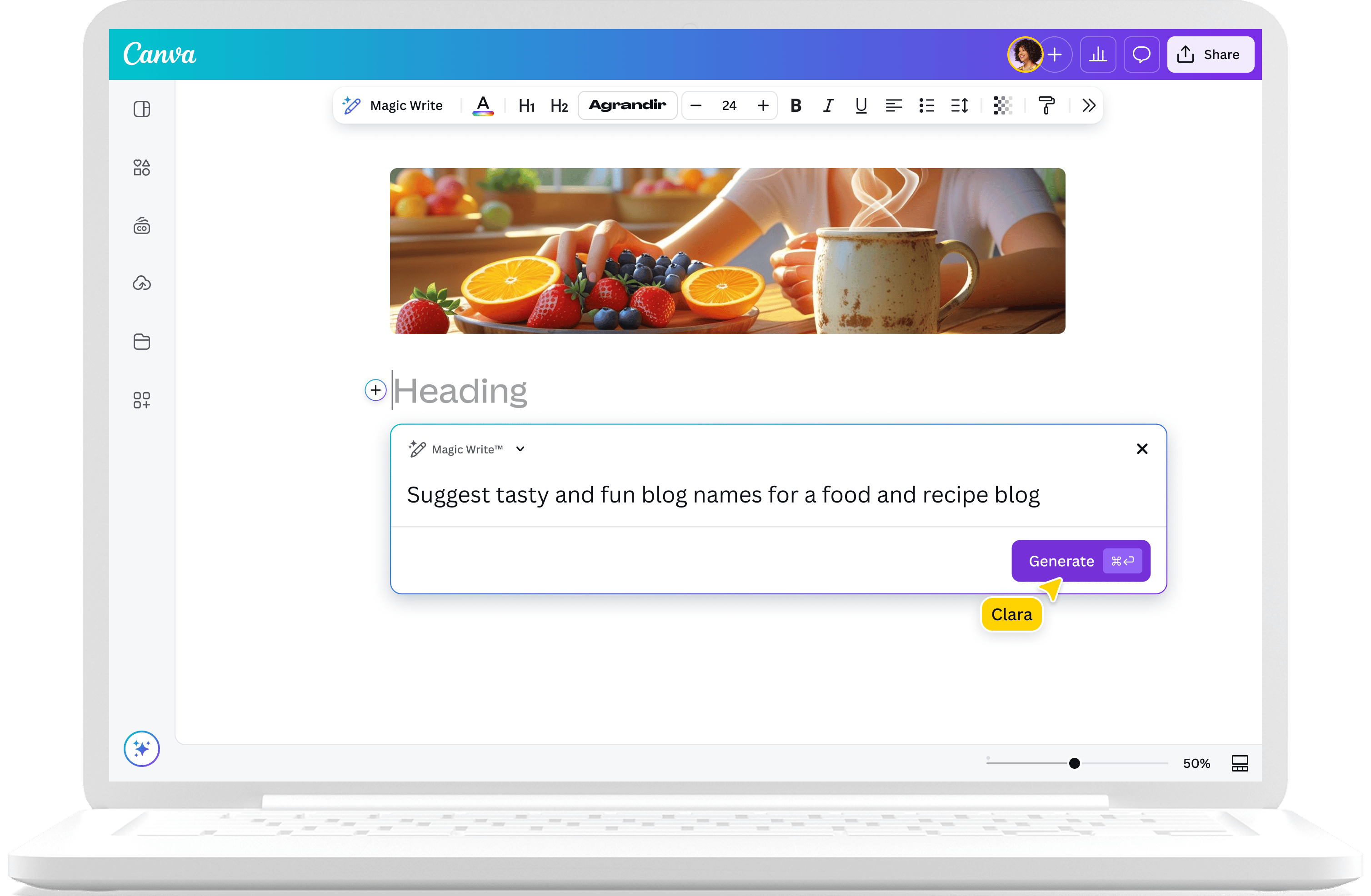 Blog Name Generator: Generate Blog Names With AI | Canva