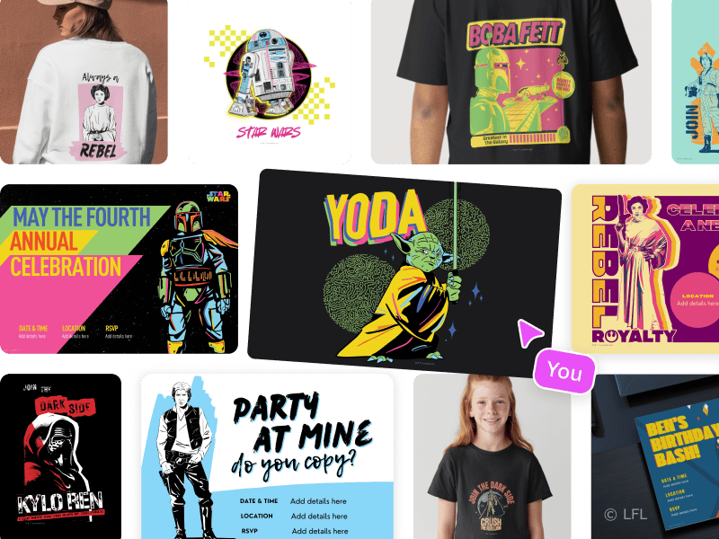 Customizable and printable Star Wars templates | Canva