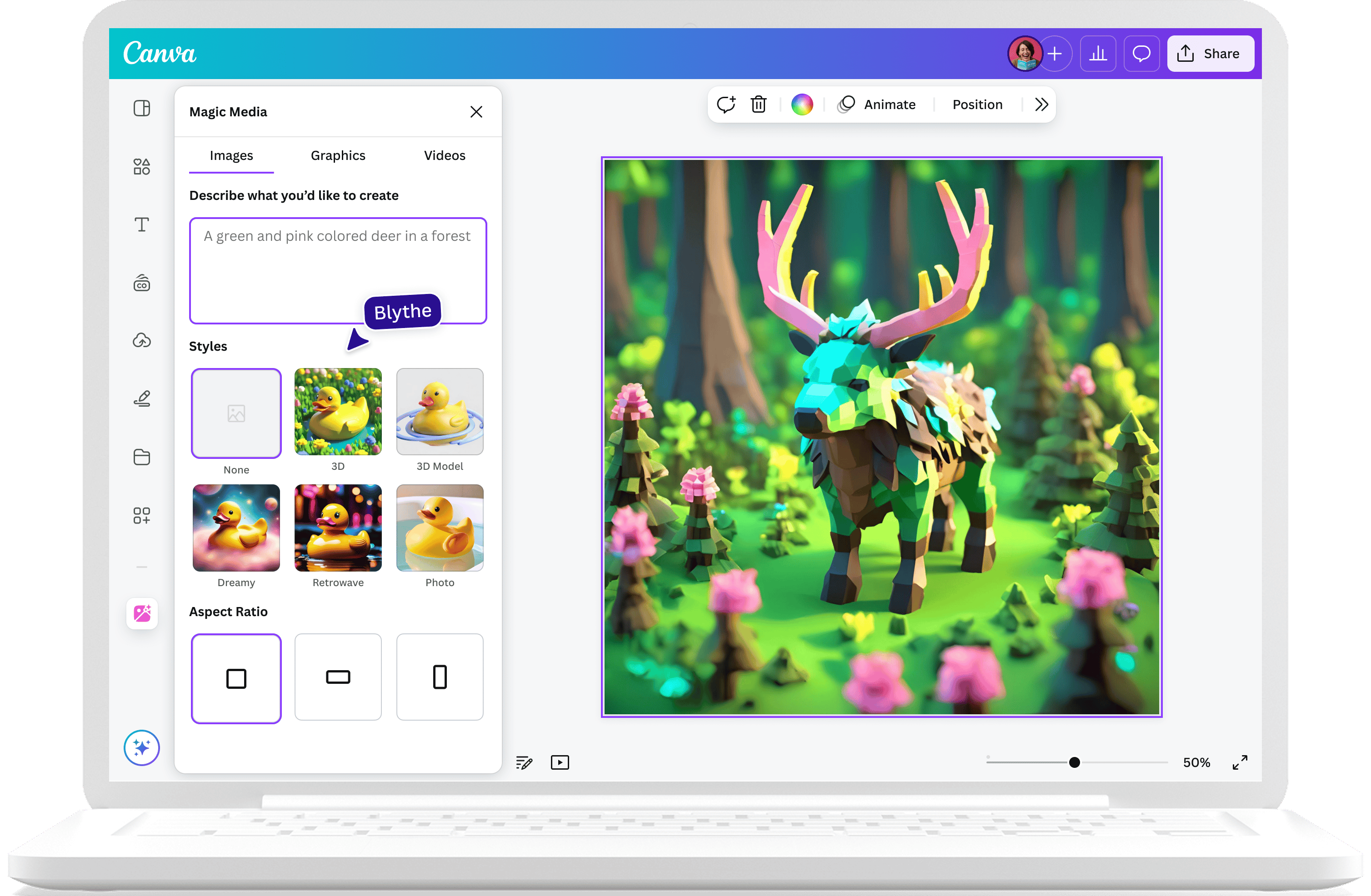 Free 3D Character Creator: Make 3D characters with AI | Canva