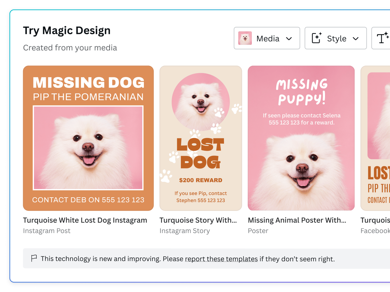 Magic Design: เครื่องมือออกแบบด้วย AI ออนไลน์ฟรี | Canva
