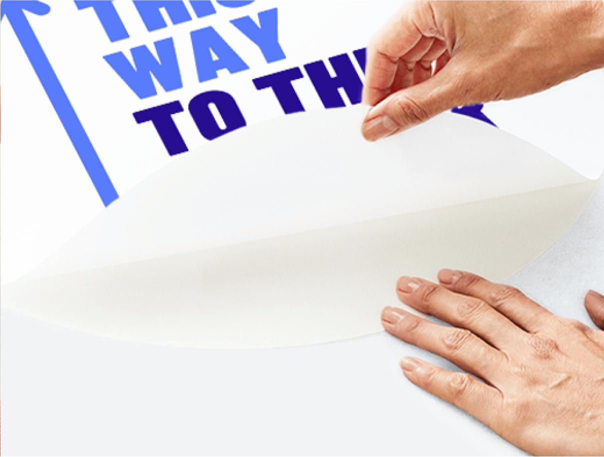 Design and print custom floor decals for free | Canva