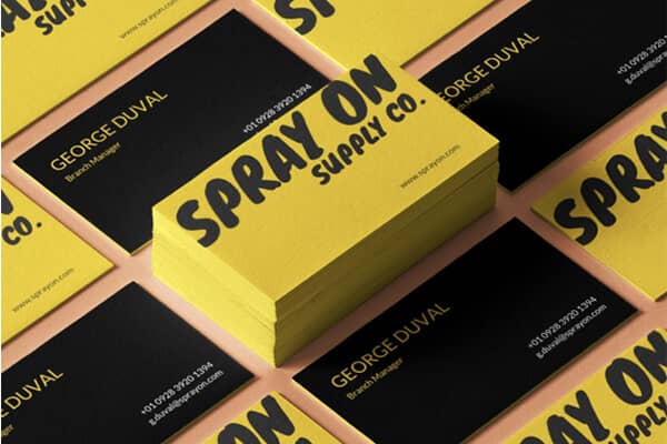 Kartu Nama Standar | Pesan & Cetak Melalui Canva