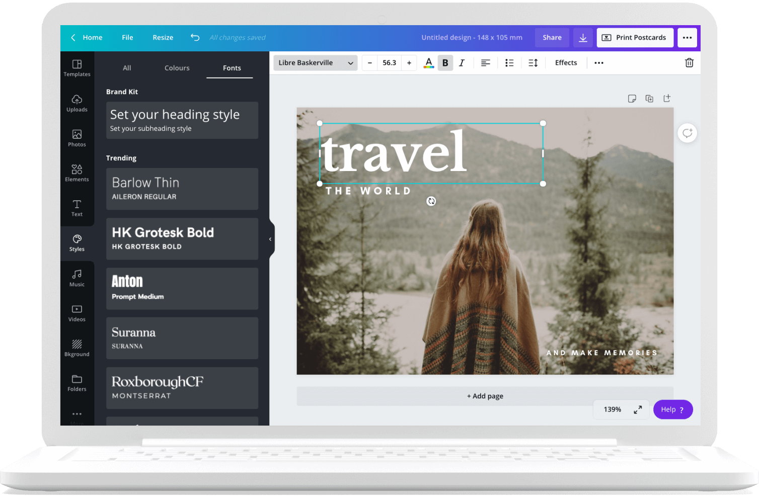 Postcards | Personalize & Order Prints from Canva