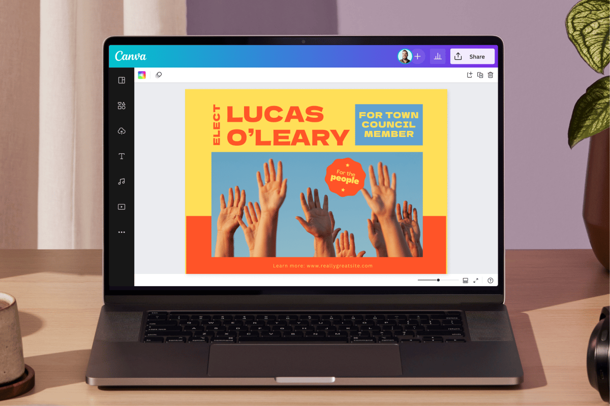 Crea e stampa poster personalizzati online | Canva