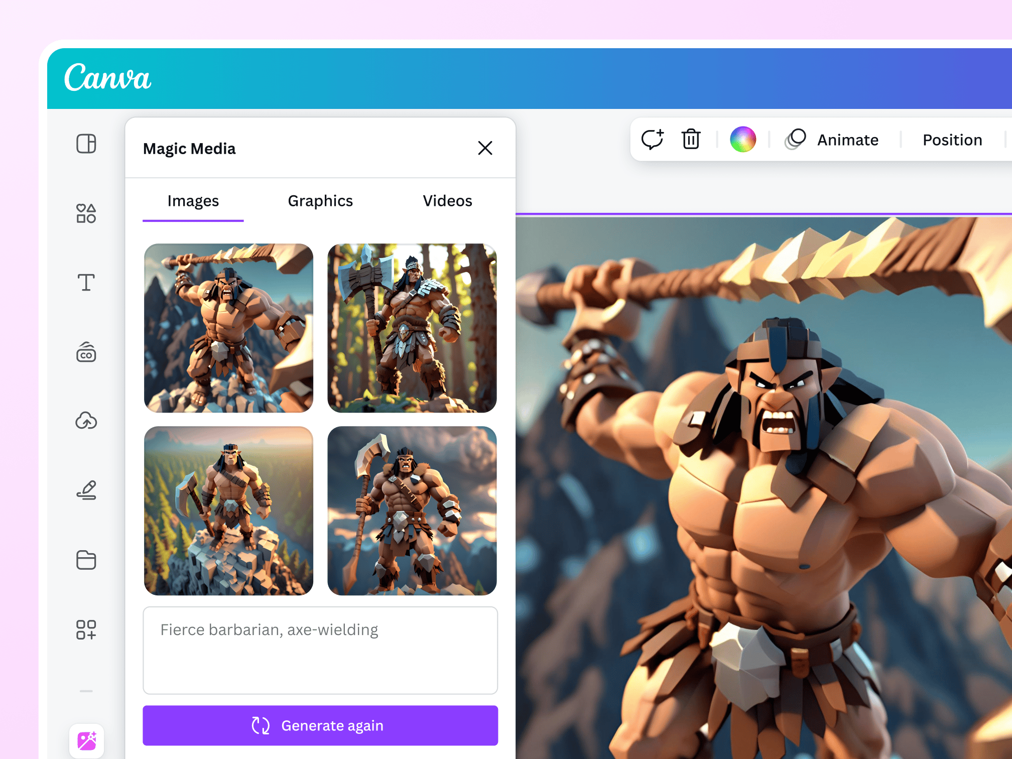 Free 3D Character Creator: Make 3D characters with AI | Canva