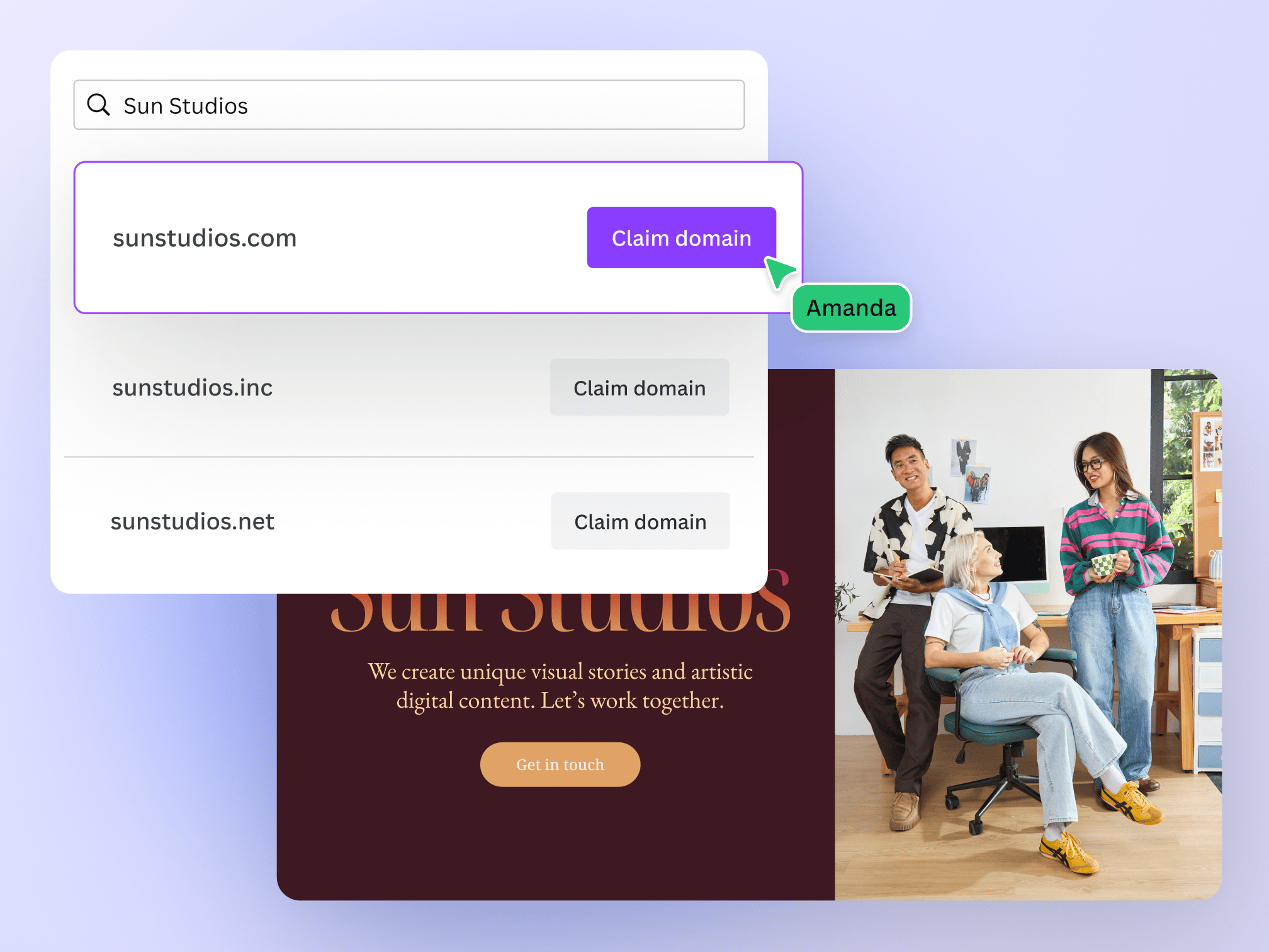 Domain Name Search | Check & Buy Available Domains | Canva