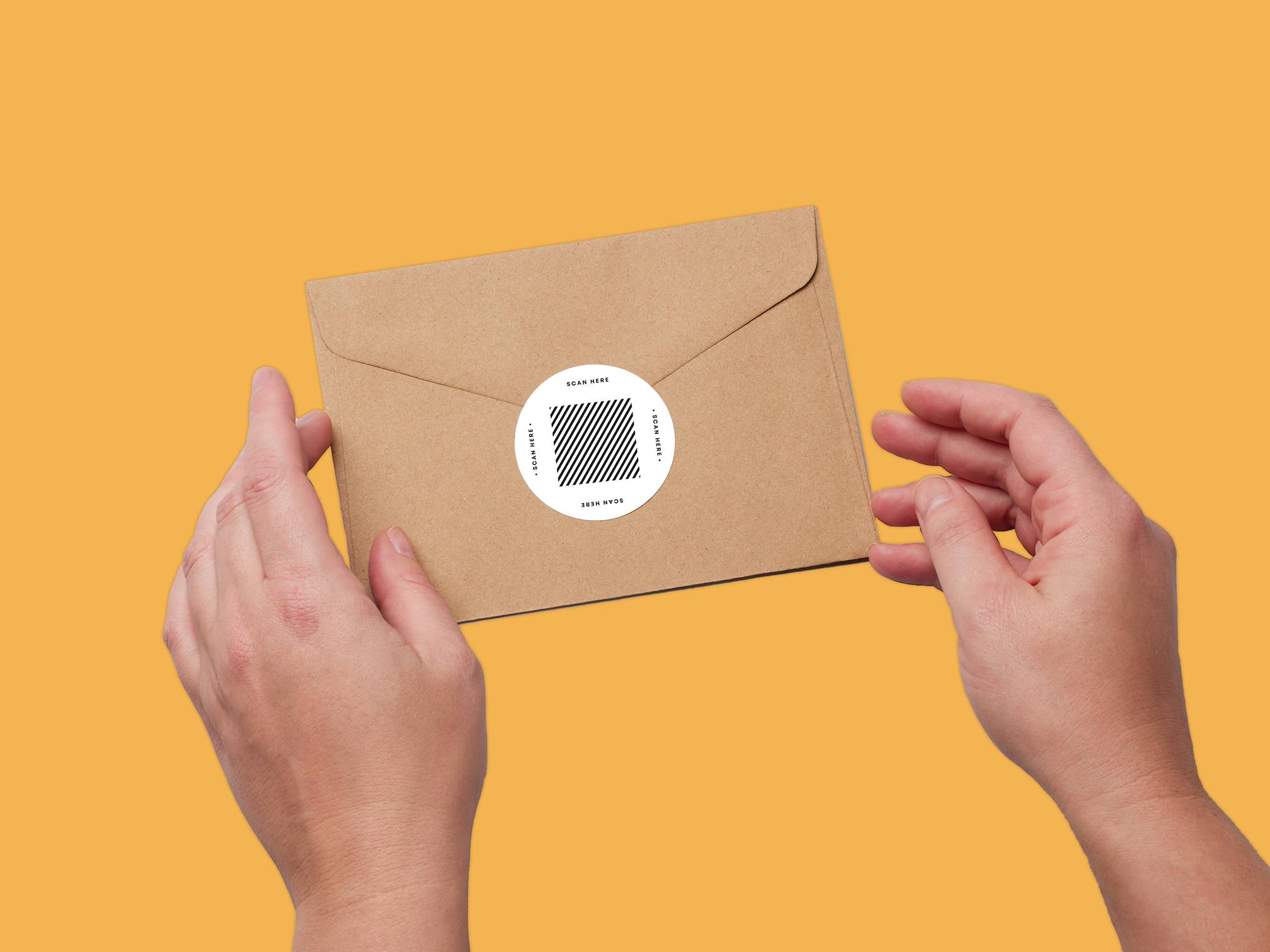 Print QR Code Stickers for Business and Events | Canva