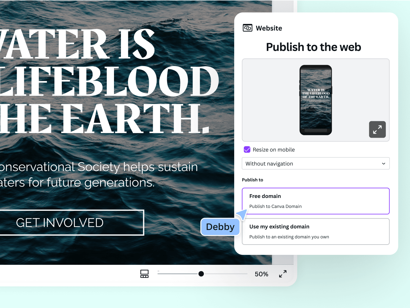 Website Design | Design Free One-Page Websites with Canva