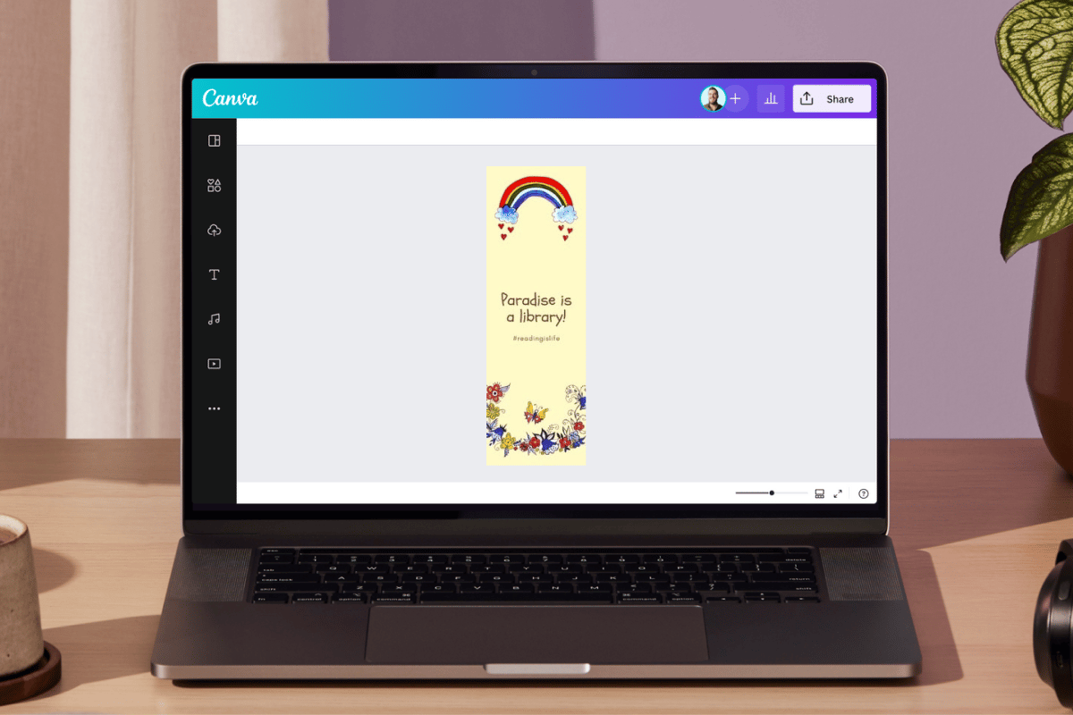 Custom Bookmarks - Design & Print Bookmarks | Canva