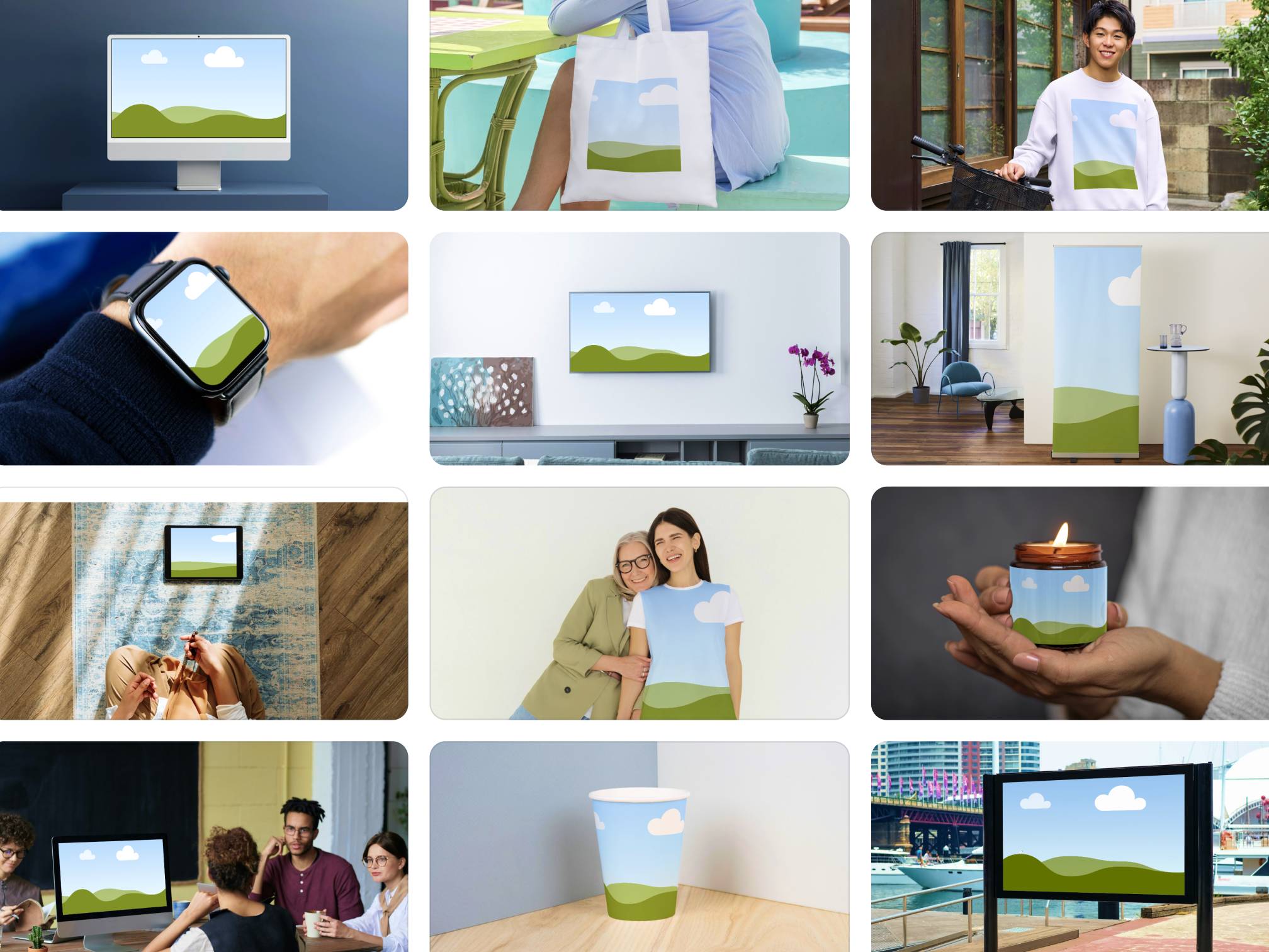 Buat maket produk yang menakjubkan | Canva