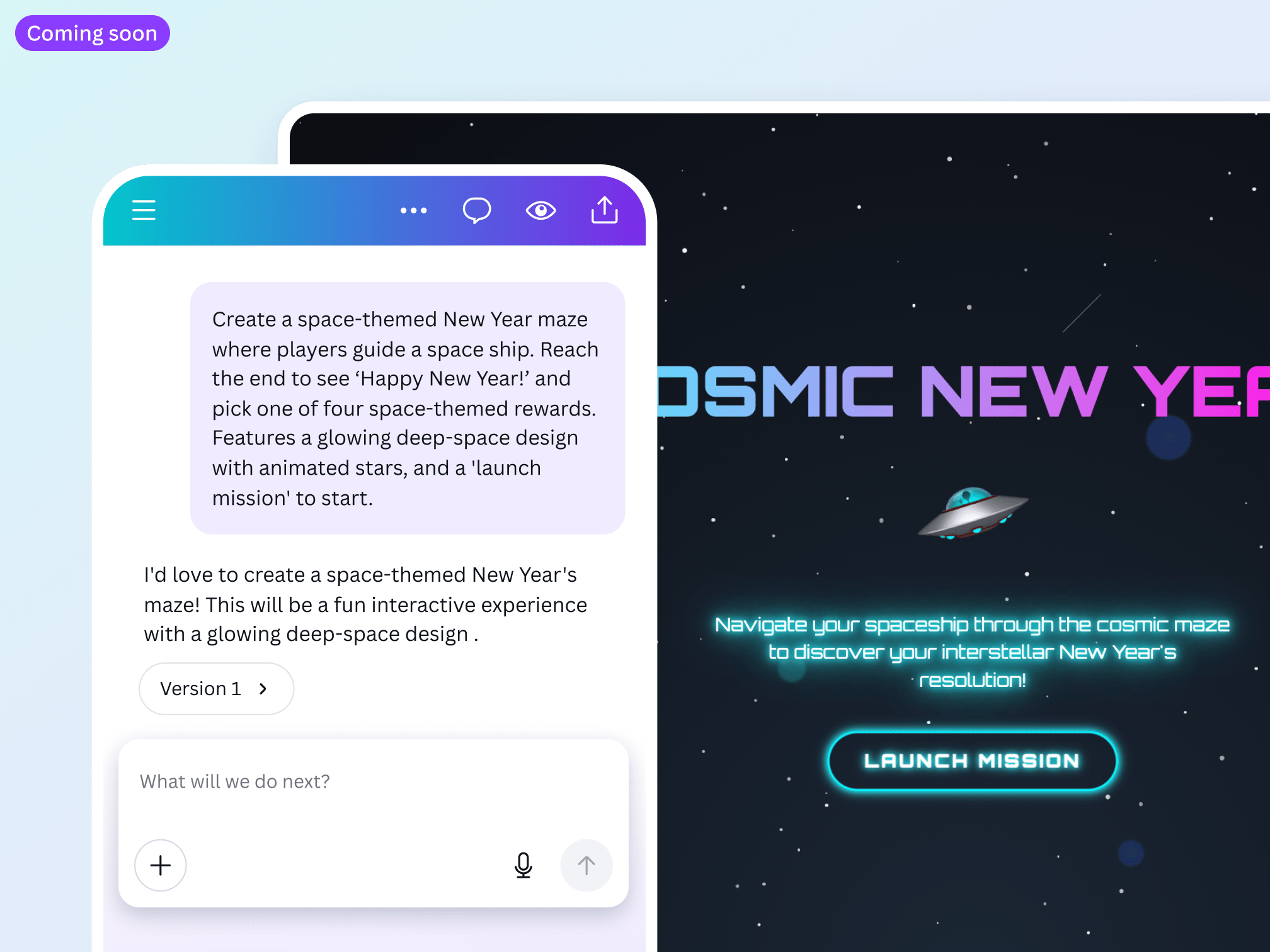 Generator Kode AI: Ubah desain dengan AI untuk coding | Canva
