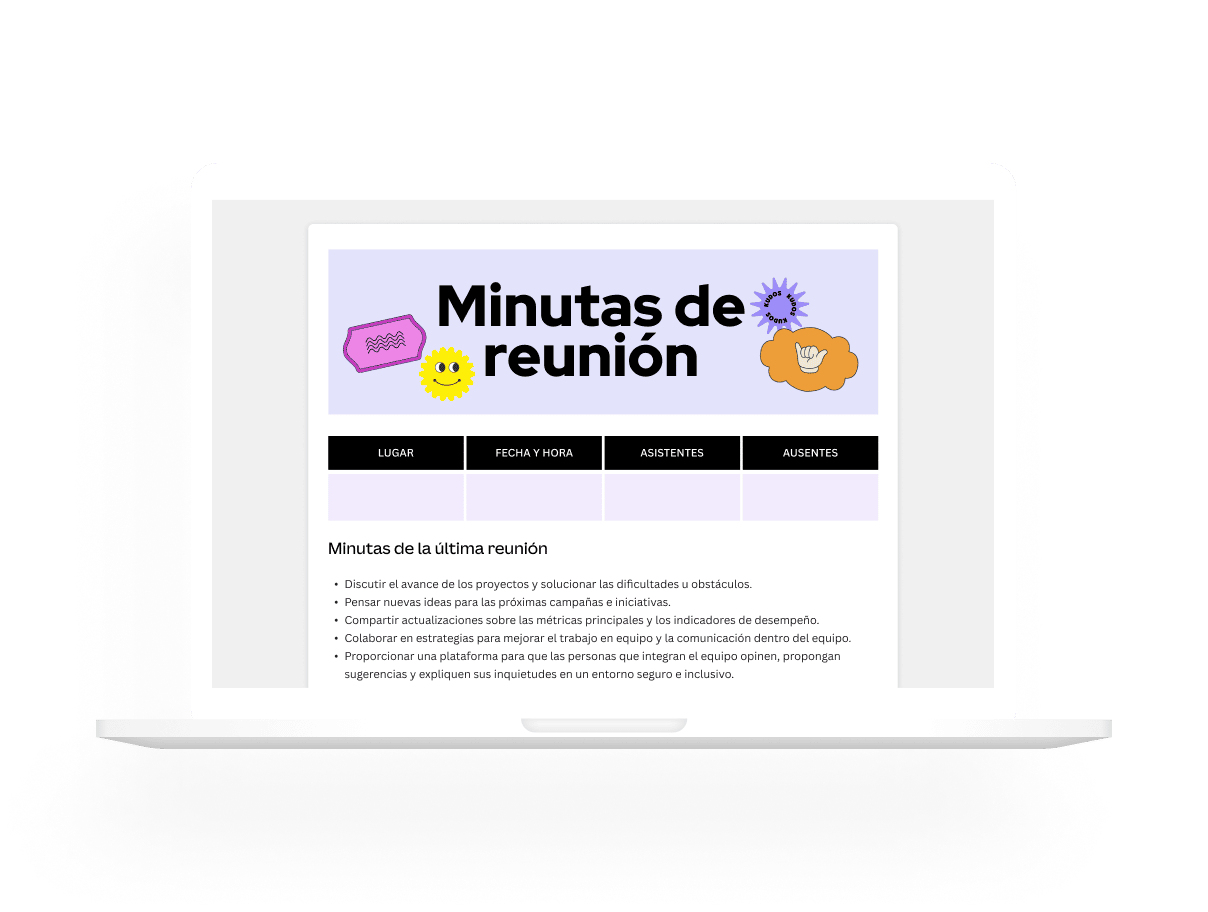 Editor de documentos online gratis - Canva Docs