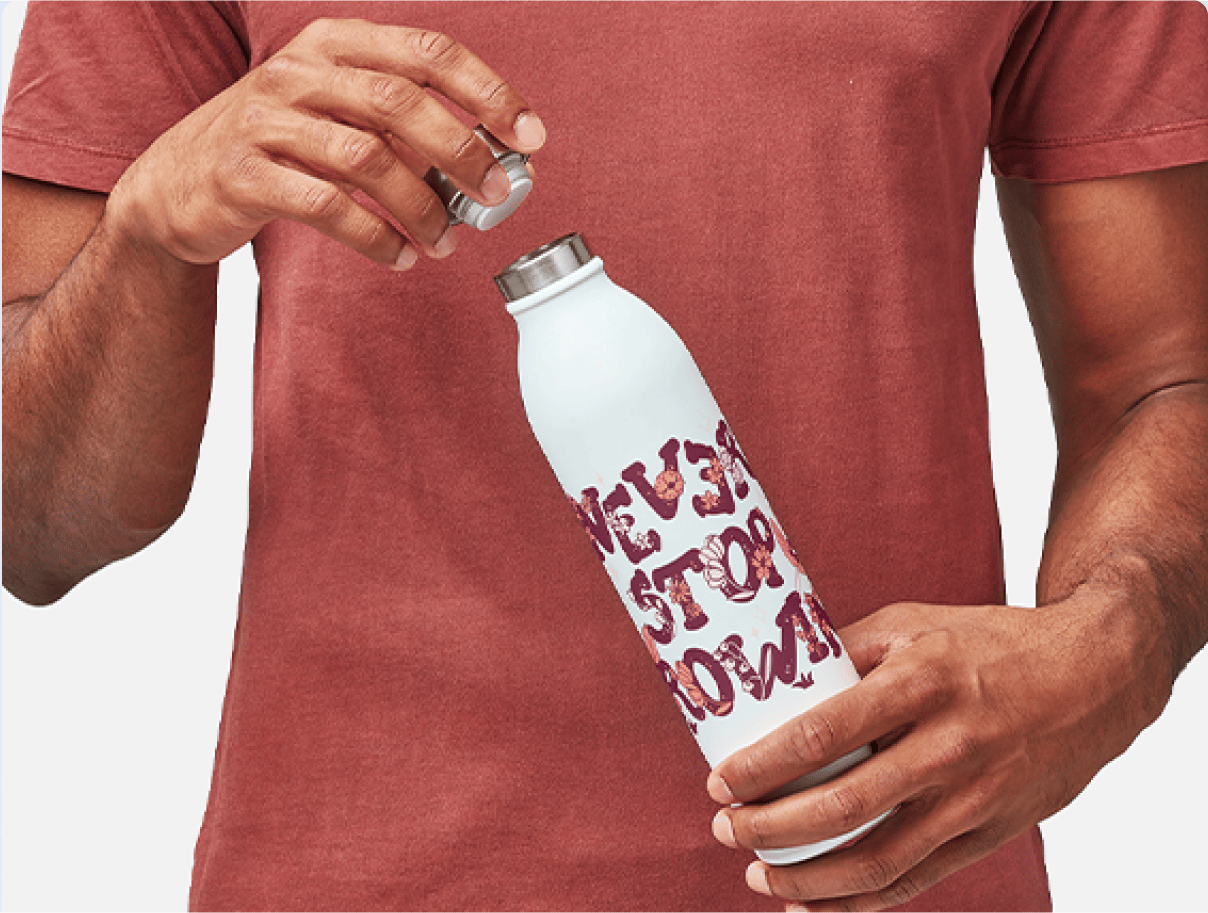 Custom Insulated Water Bottles - Canva
