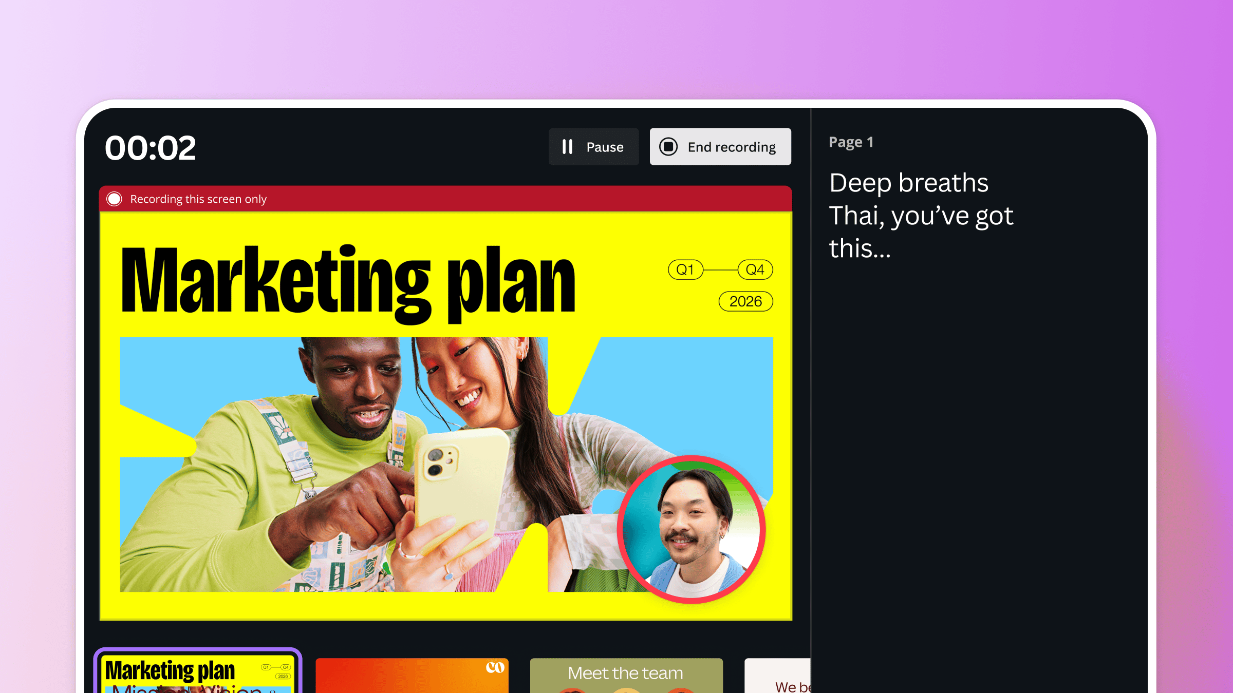Free Online Screen Recorder | Canva