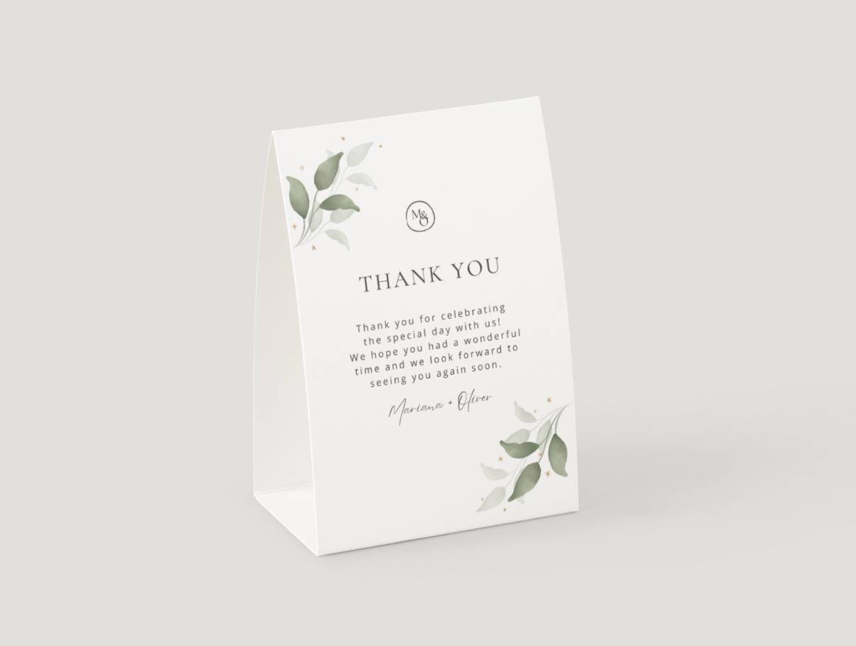 Custom Table Tents - Design & Print Table Tents | Canva