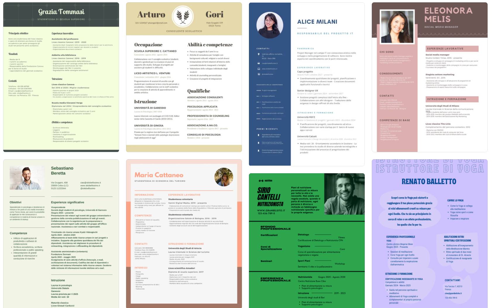 Generatore CV AI: crea un curriculum professionale con l'intelligenza ...