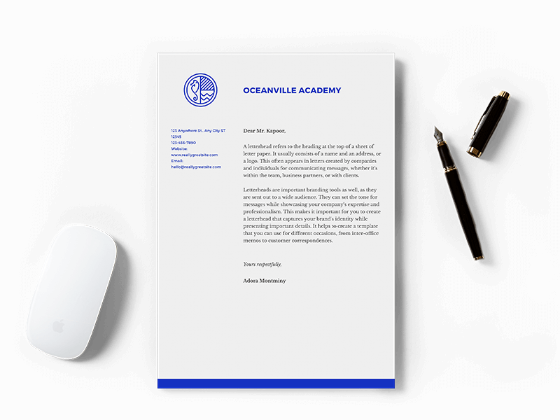 Kop Surat | Desain Sendiri & Cetak dengan Canva