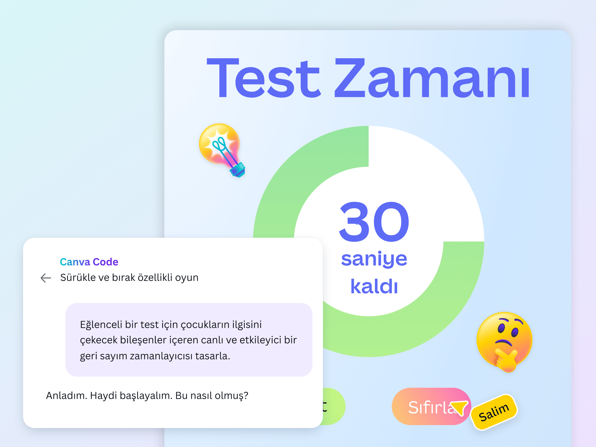 Yapay Zeka Kod Oluşturucu | Canva