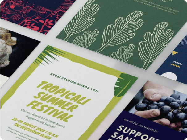 Crie e imprima flyers personalizados online | Canva