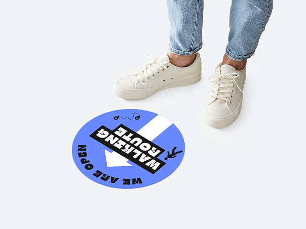 Adesivi per pavimenti da stampare gratis | Progetta e ordina ...