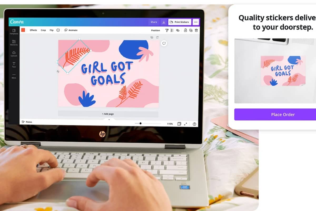 Sticker: Thiết Kế & In Sticker Online Dễ Dàng | Canva