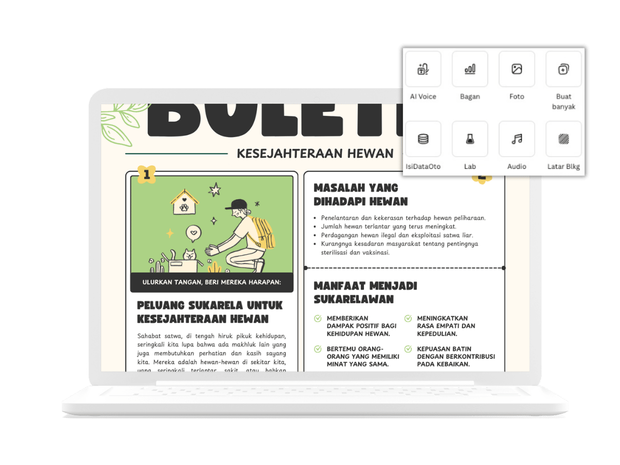 PDF Editor Online Gratis - Edit PDF dengan mudah | Canva