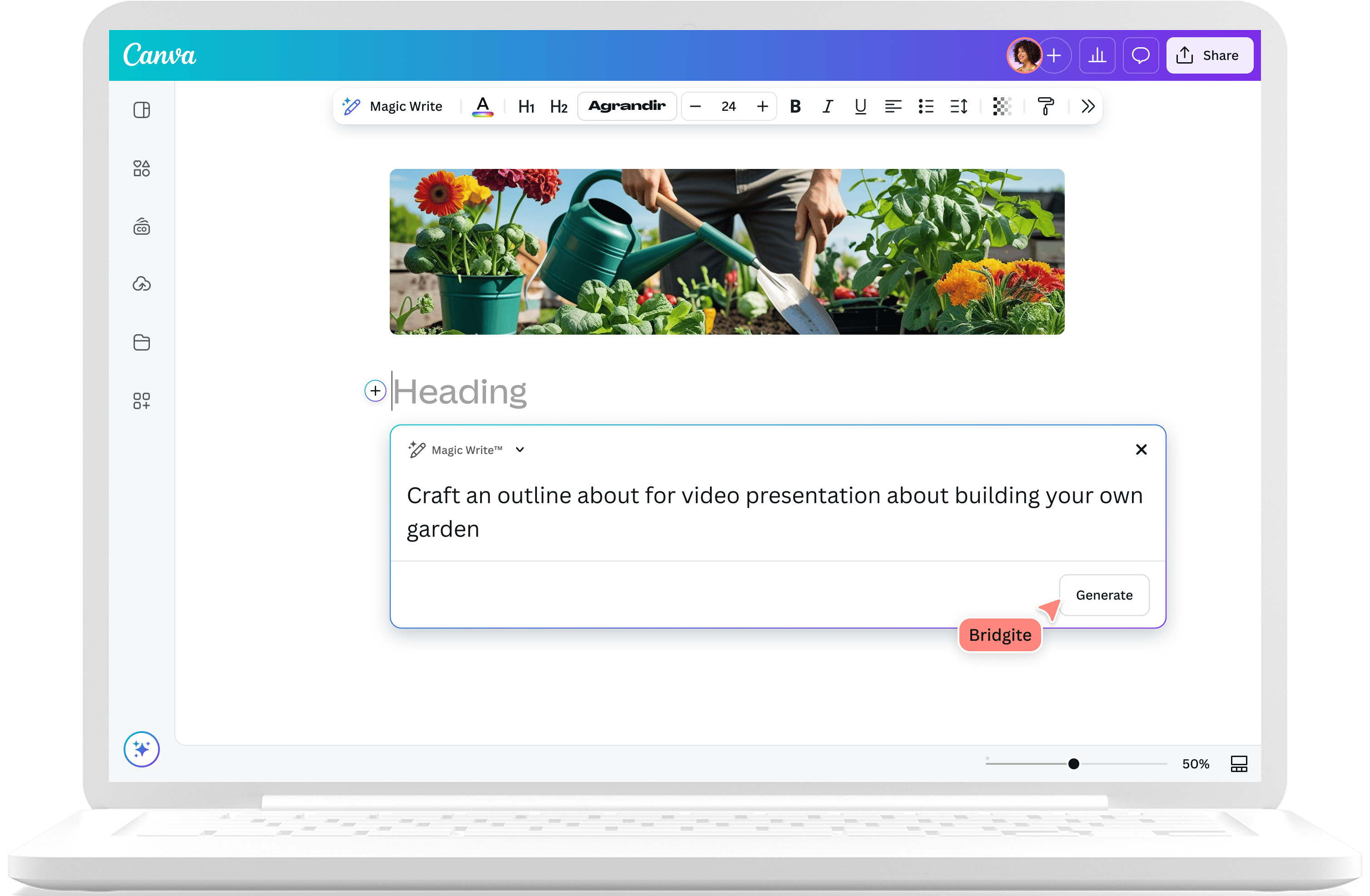 Outline Generator: Generate outlines online with AI | Canva