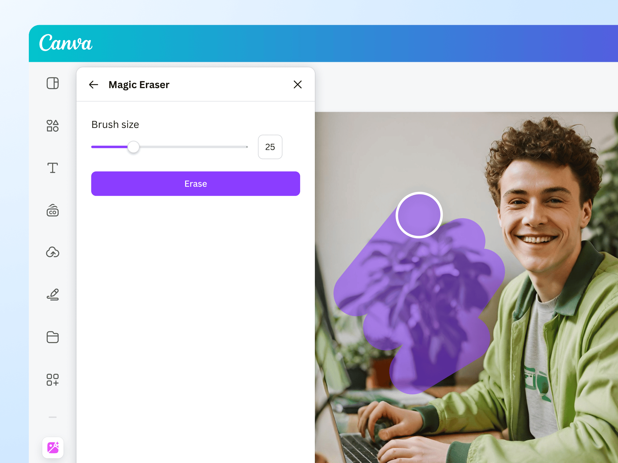 Gerador de rostos IA gratuito: crie rostos humanos usando IA | Canva