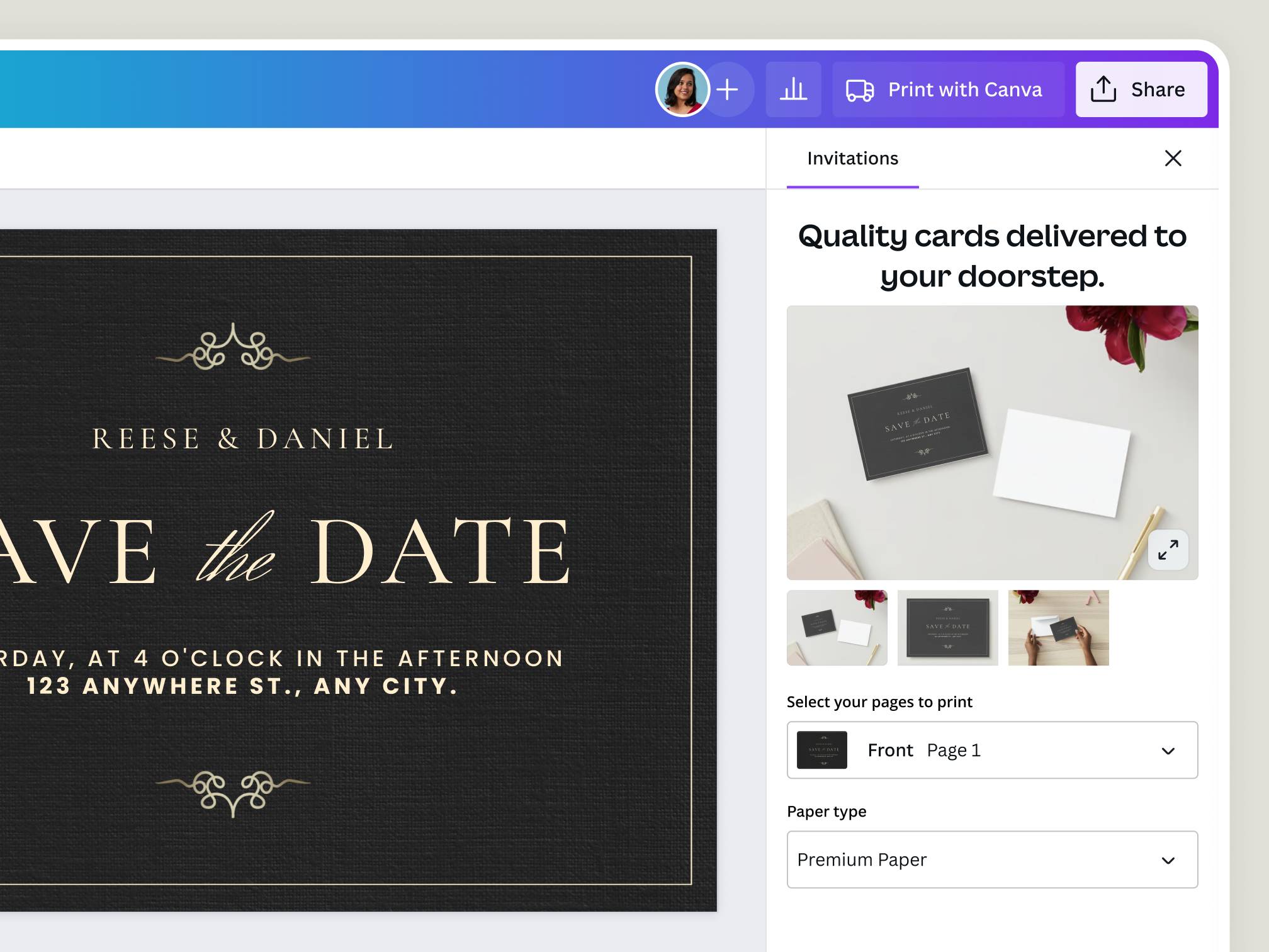 Save the Date Cards Make Your Own Save the Dates Canva