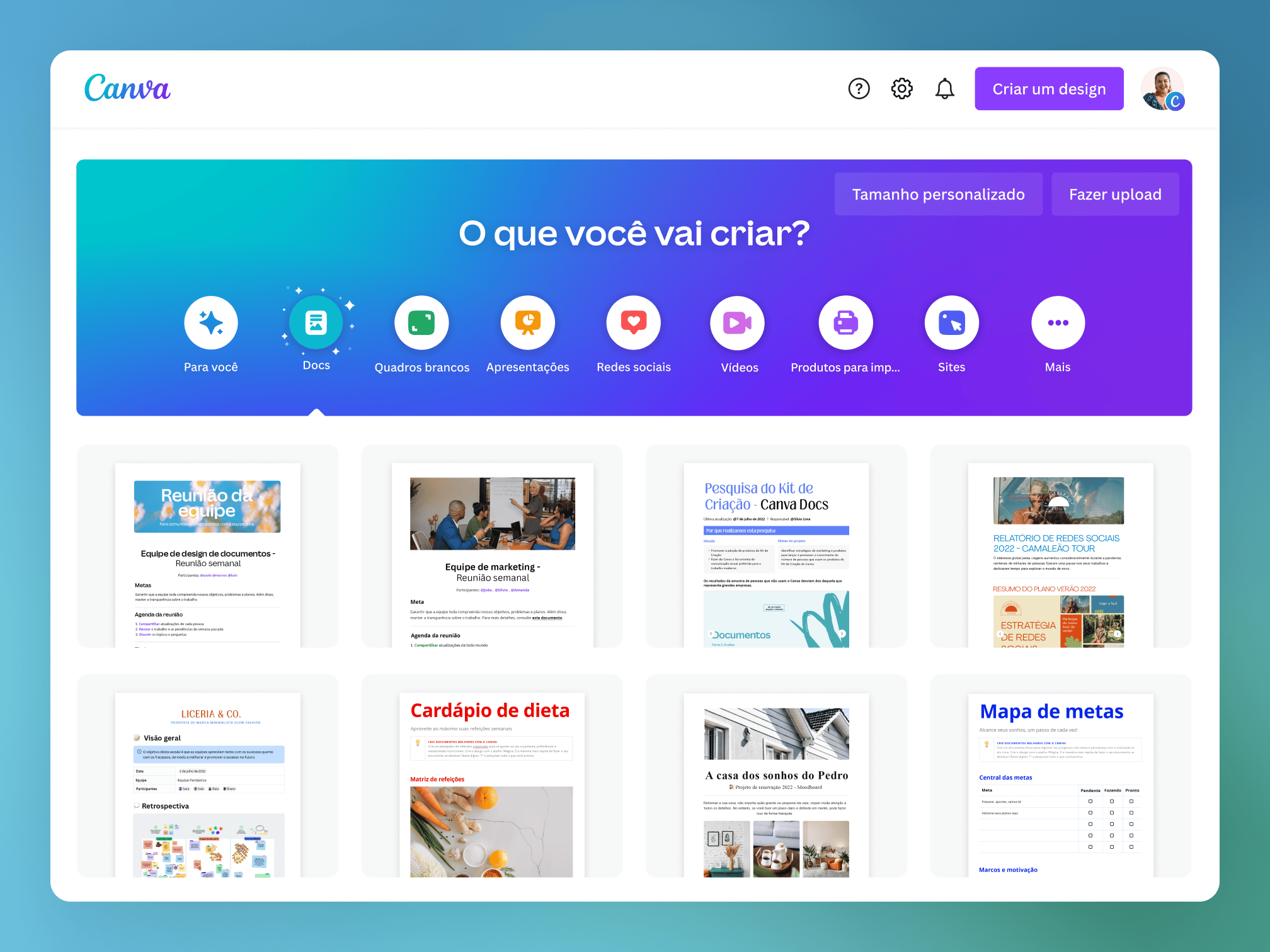 Canva Docs — Editor de documentos online grátis e fácil de usar
