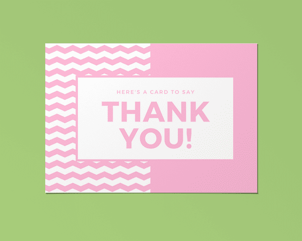 30+ Thank You Card Ideas - Canva