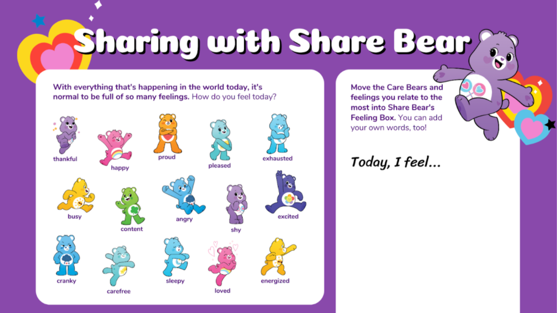 Canva for Education announces exclusive Care Bears™ collection