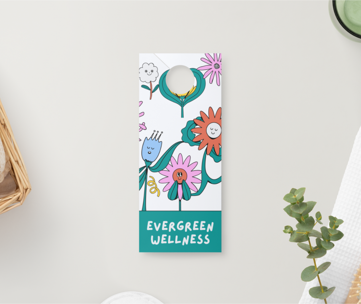 Custom Door Hangers | Door Hanger Printing for Business | Canva