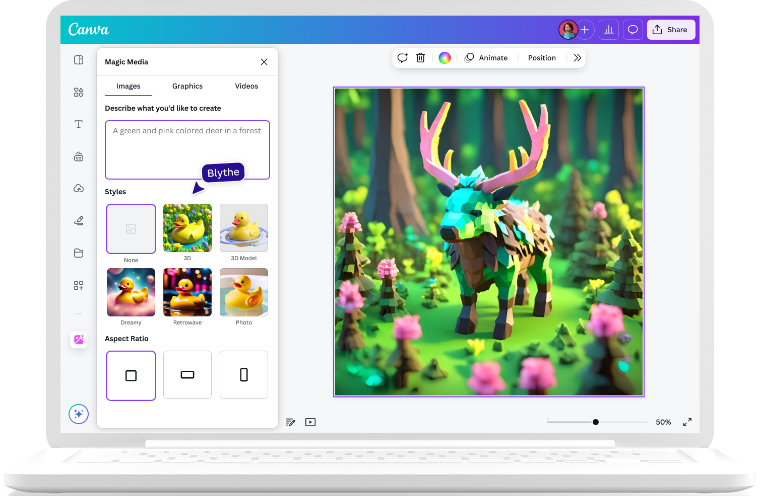 Free 3D Character Creator: Make 3D characters with AI | Canva