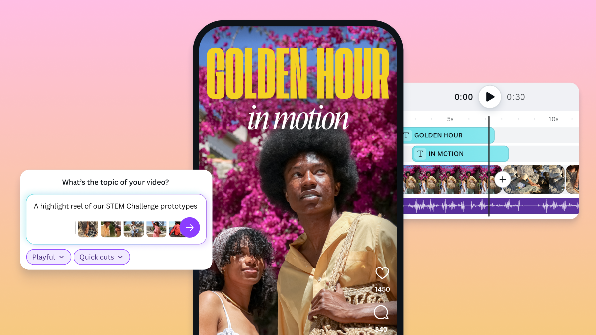 Download our free video editing app on mobile | Canva