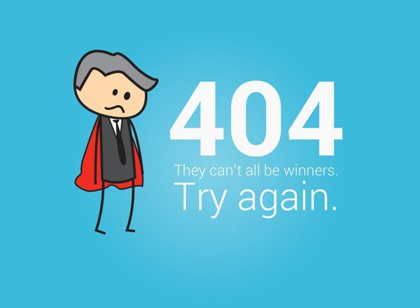 50 of the most creative 404 pages on the web