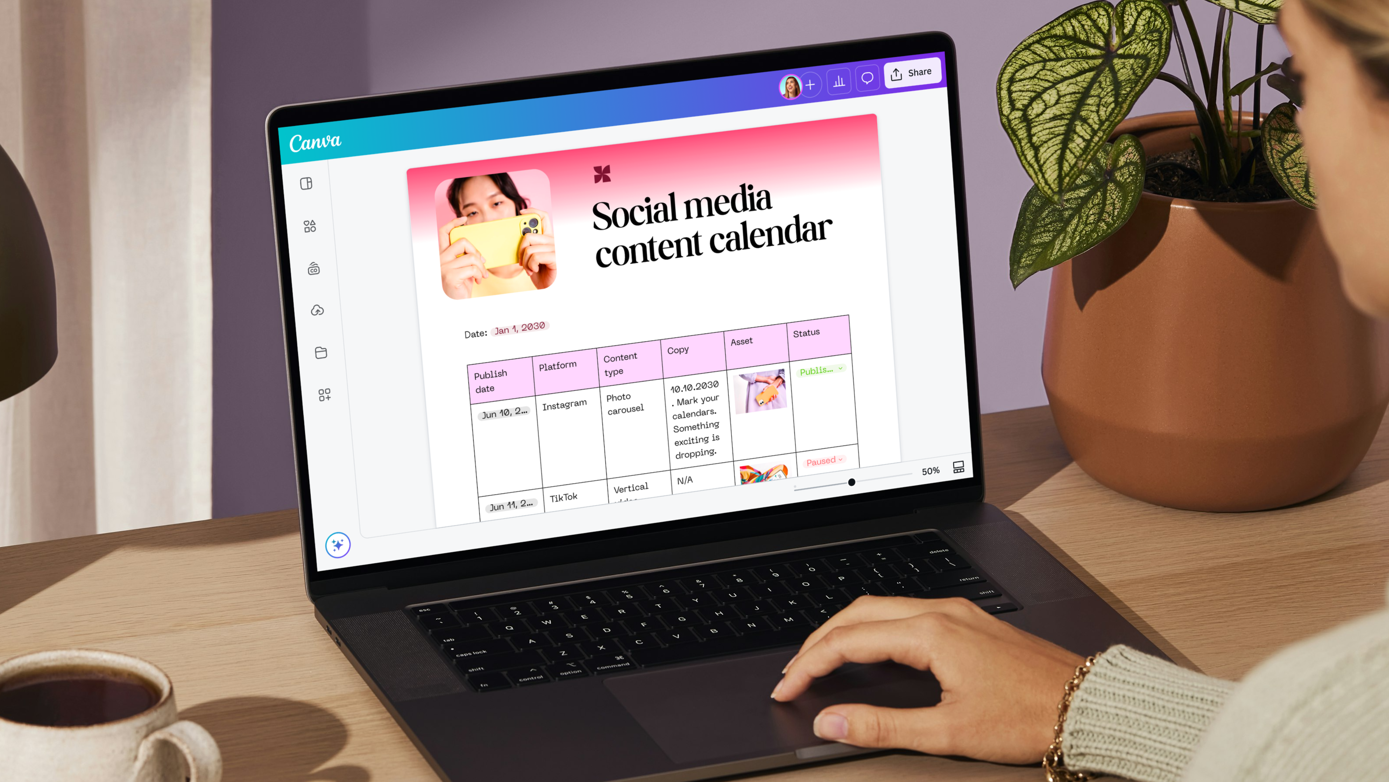 What is a Content Calendar? (Examples and Tips) | Canva