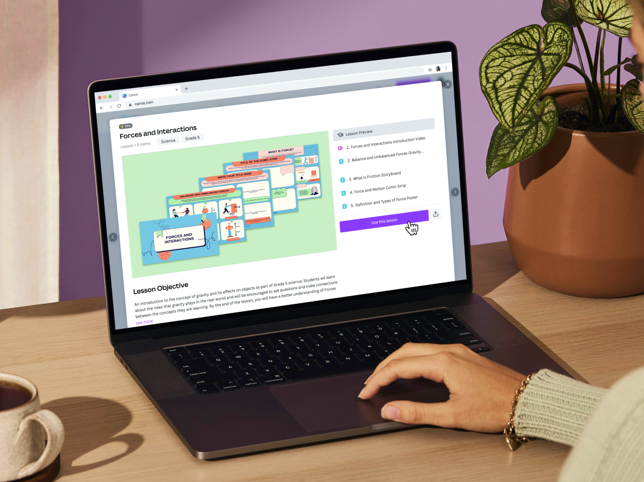 Create and teach lessons for your classroom