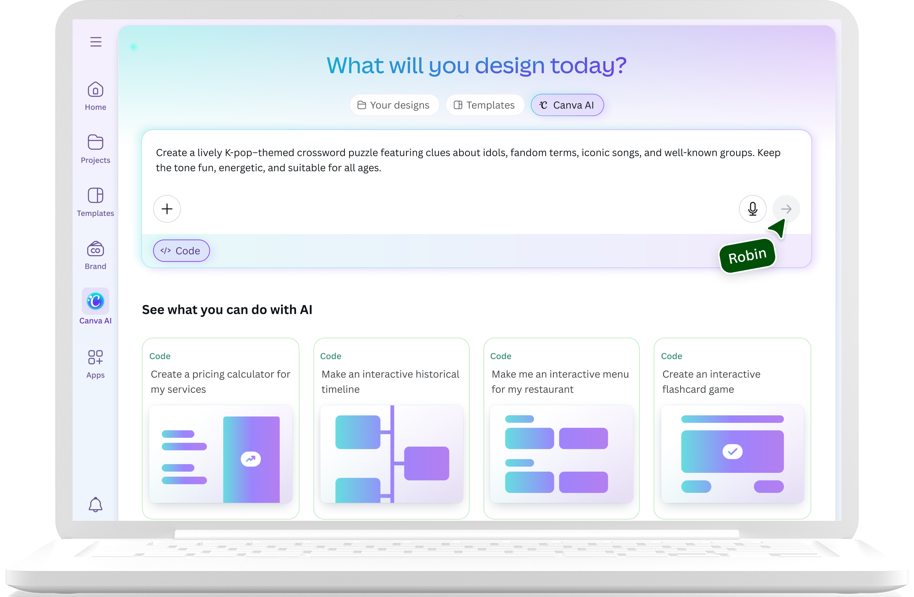 Word Cloud Generator: Create word clouds with AI | Canva Code
