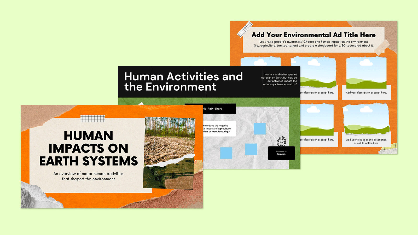 Human Impact on the Environment