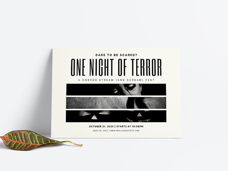 Poster im Querformat gestalten & drucken | Canva